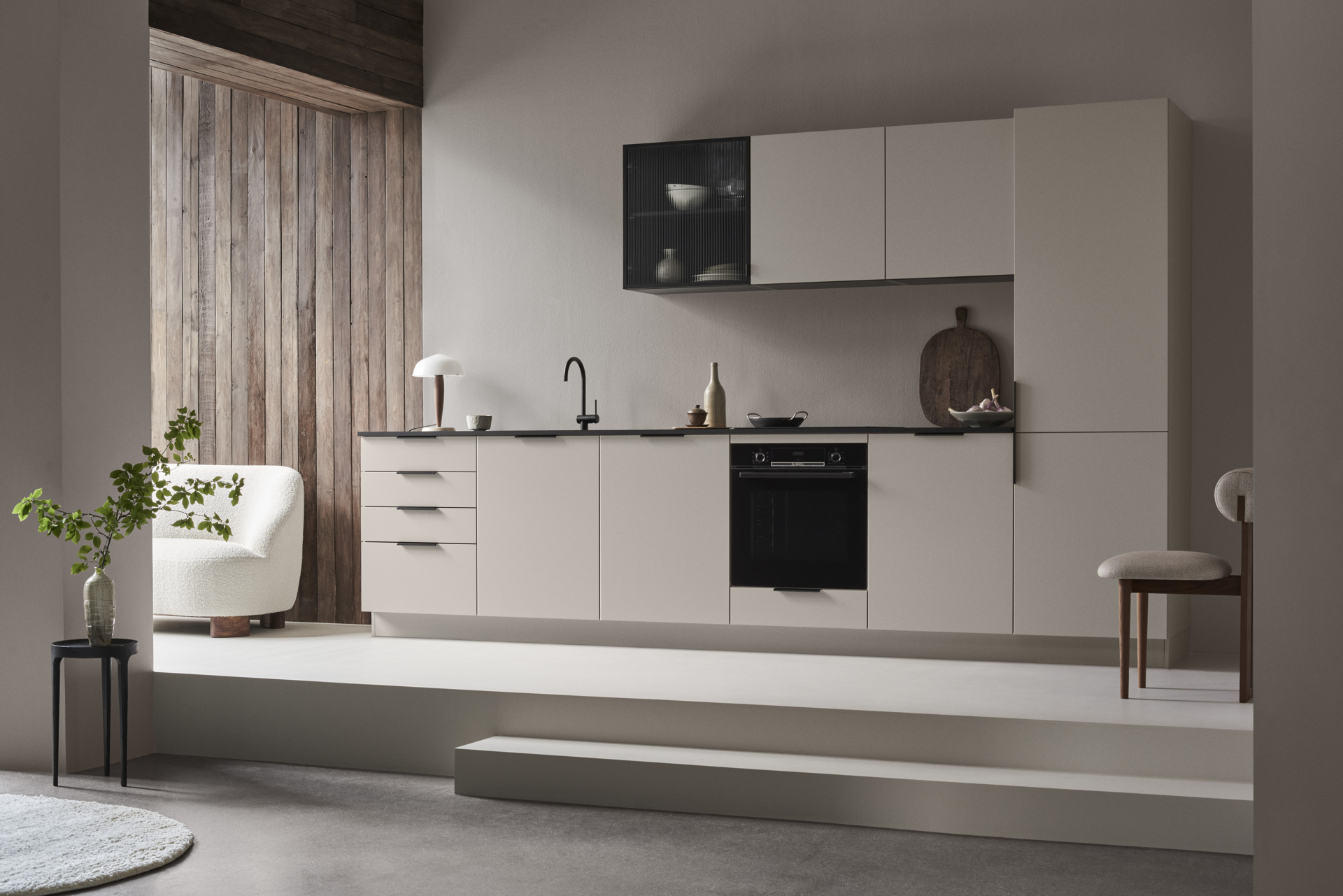 Bordo Arizona Beige Kitchen | Kvik Thailand - Warm Neutral Tones with Classic Scandinavian Design
